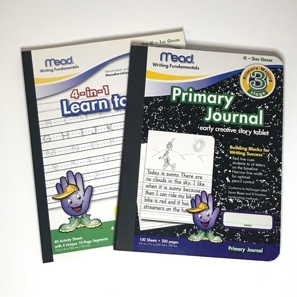 Mead | Other | New Mead Writing Fund 4 In Learn To Letter Prek1st And ...